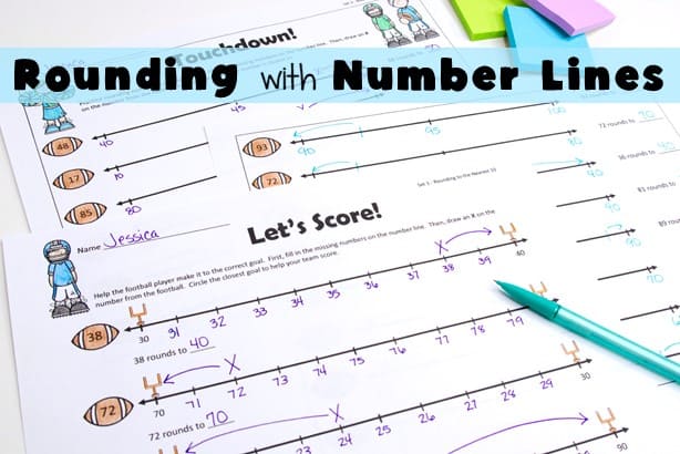 Rounding Made Easy With Number Lines - Hooty's Homeroom