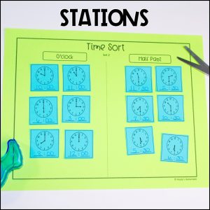 Telling Time Sorts - Hooty's Homeroom