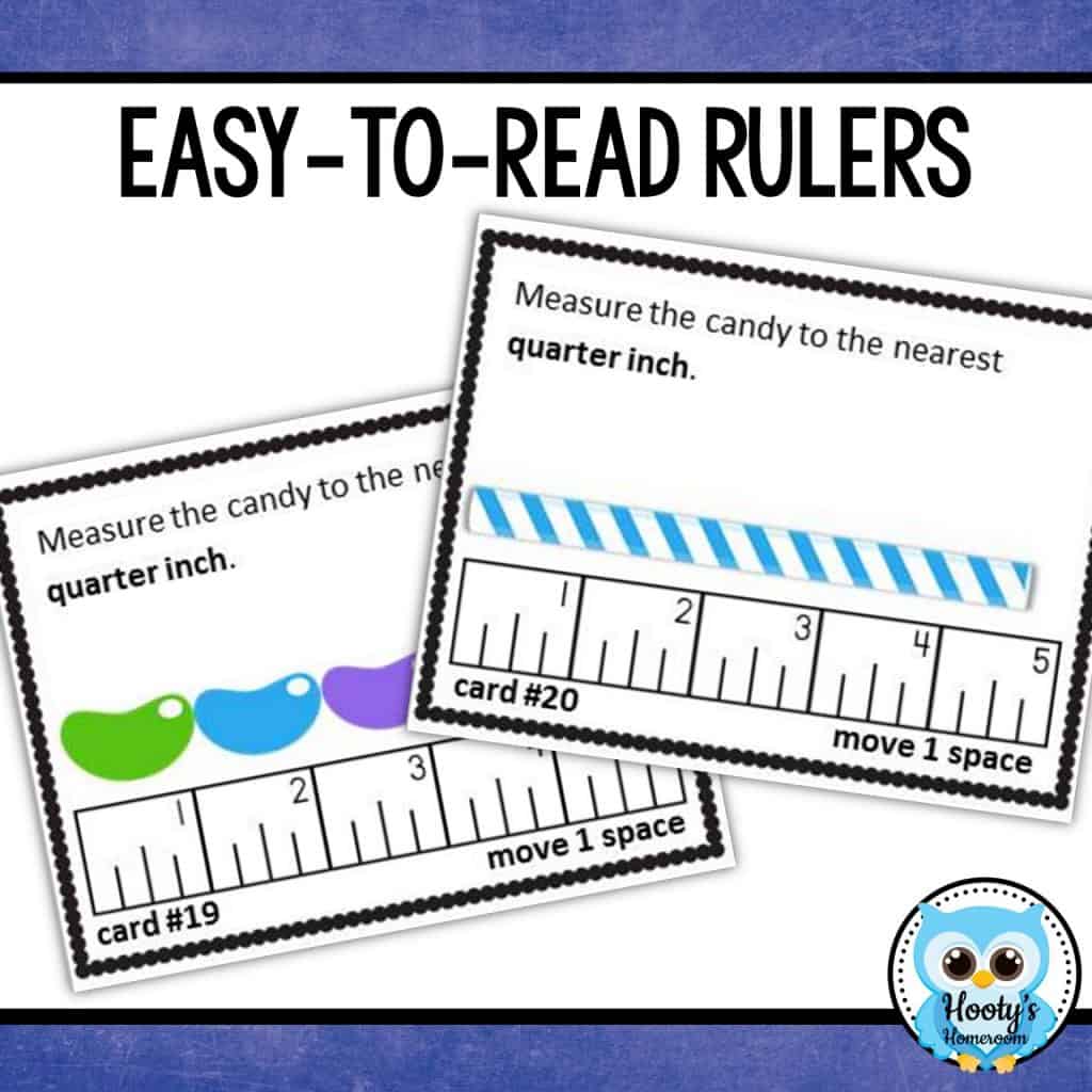 Quarter Inch Measurement Game - Hooty's Homeroom