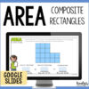 Area of Composite Rectangles Digital Task Cards - Hooty's Homeroom