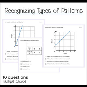 Coordinate Planes and Numerical Patterns Google Forms - Hooty's Homeroom