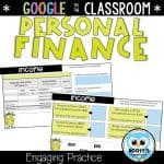 Personal Finance Literacy Digital Activities - Hooty's Homeroom