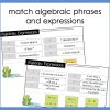 Understanding Algebraic Expressions Using Google Slides