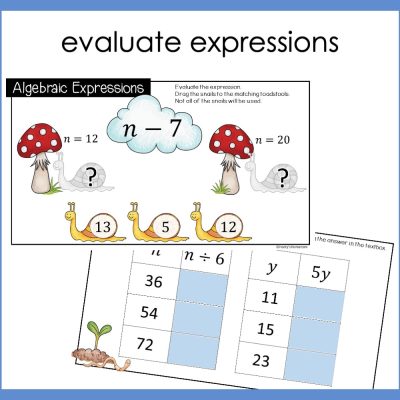 Understanding Algebraic Expressions Using Google Slides