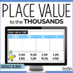 Place Value Sort | Thousands Place - Hooty's Homeroom
