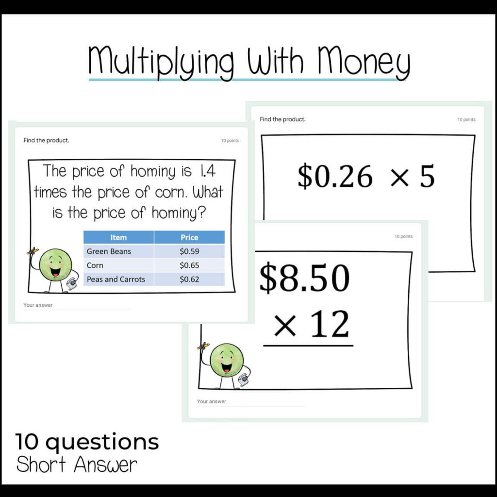 Multiplying Decimals Using Google Forms - Hooty's Homeroom