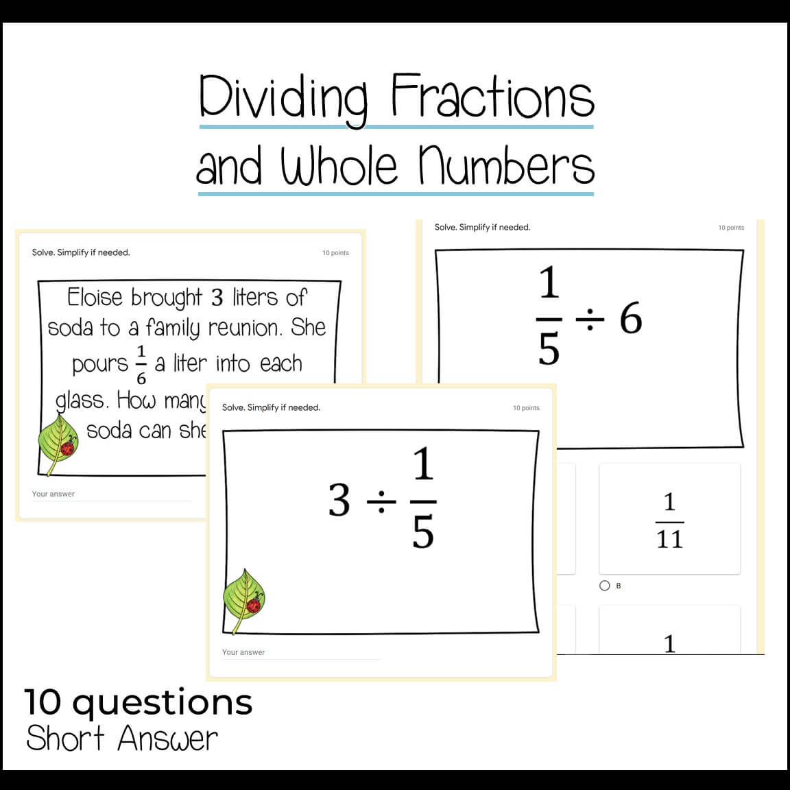Dividing Fractions Using Models Worksheet Dividing Fractions Using Models Worksheet