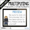 Multiplying Fractions and Whole Numbers | Finding Parts of a Group Boom ...