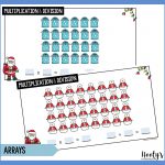 Christmas Multiplication and Division Google Slides