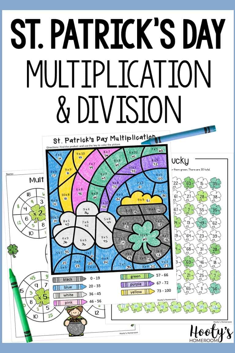6 St. Patrick’s Day Math Worksheets Your Kids Will Love