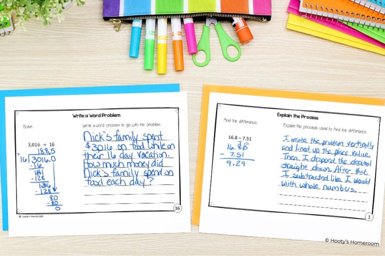 Math Warm-Ups with Writing: A Fresh Start to Every Math Lesson - Hooty ...