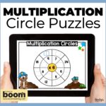 Multiplication Boom Cards – Multiplication Puzzles Fact Fluency - Hooty ...