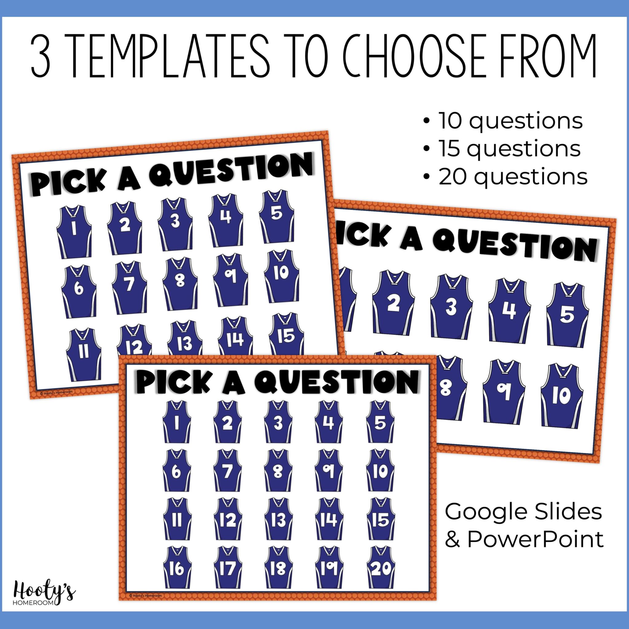 Trashketball Template Review Games - Hooty's Homeroom