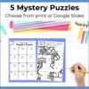 Adding and Subtracting 3 Digit Numbers Math Mystery Puzzles - Hooty's ...