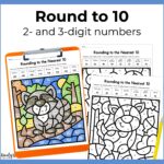 Rounding Color by Number - Hooty's Homeroom