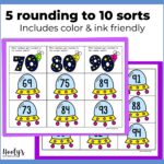 Rounding to the Nearest 10 and 100 Centers - Hooty's Homeroom