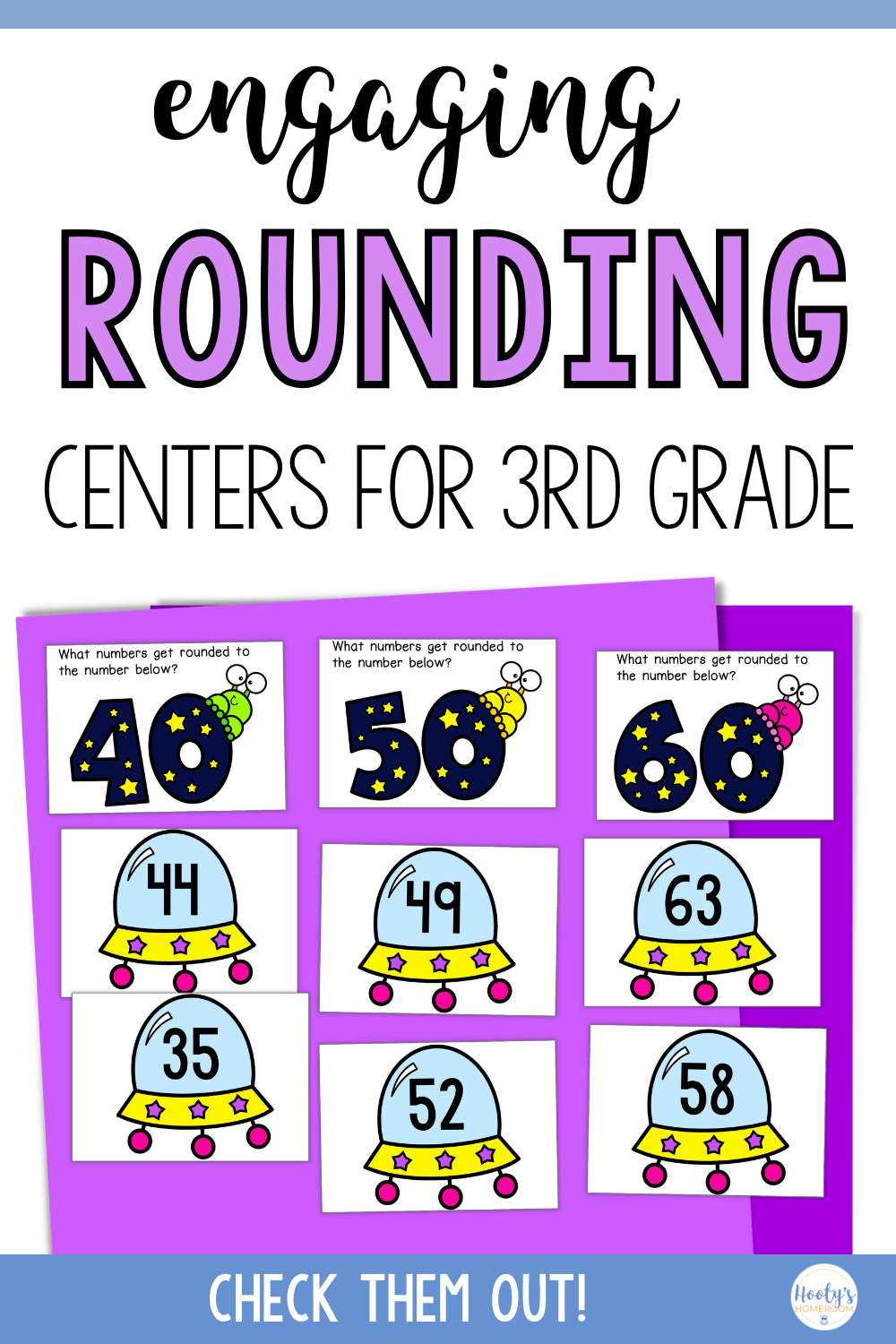 Rounding to the Nearest 10 and 100 Centers - Hooty's Homeroom