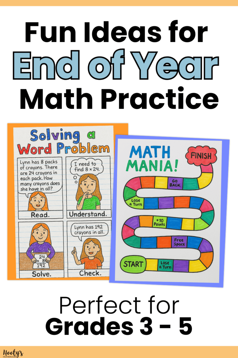Fun End of Year Math Activities That Reinforce Skills (Without Teaching ...