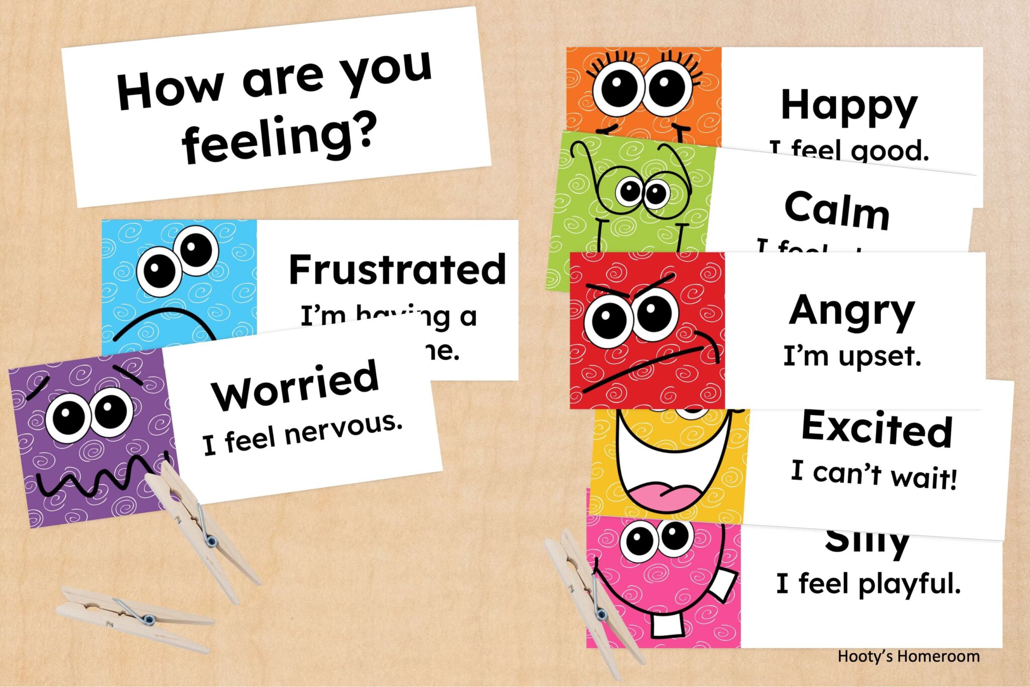 How to Use a Clip Chart as a Mood Check In Chart in Your Classroom ...