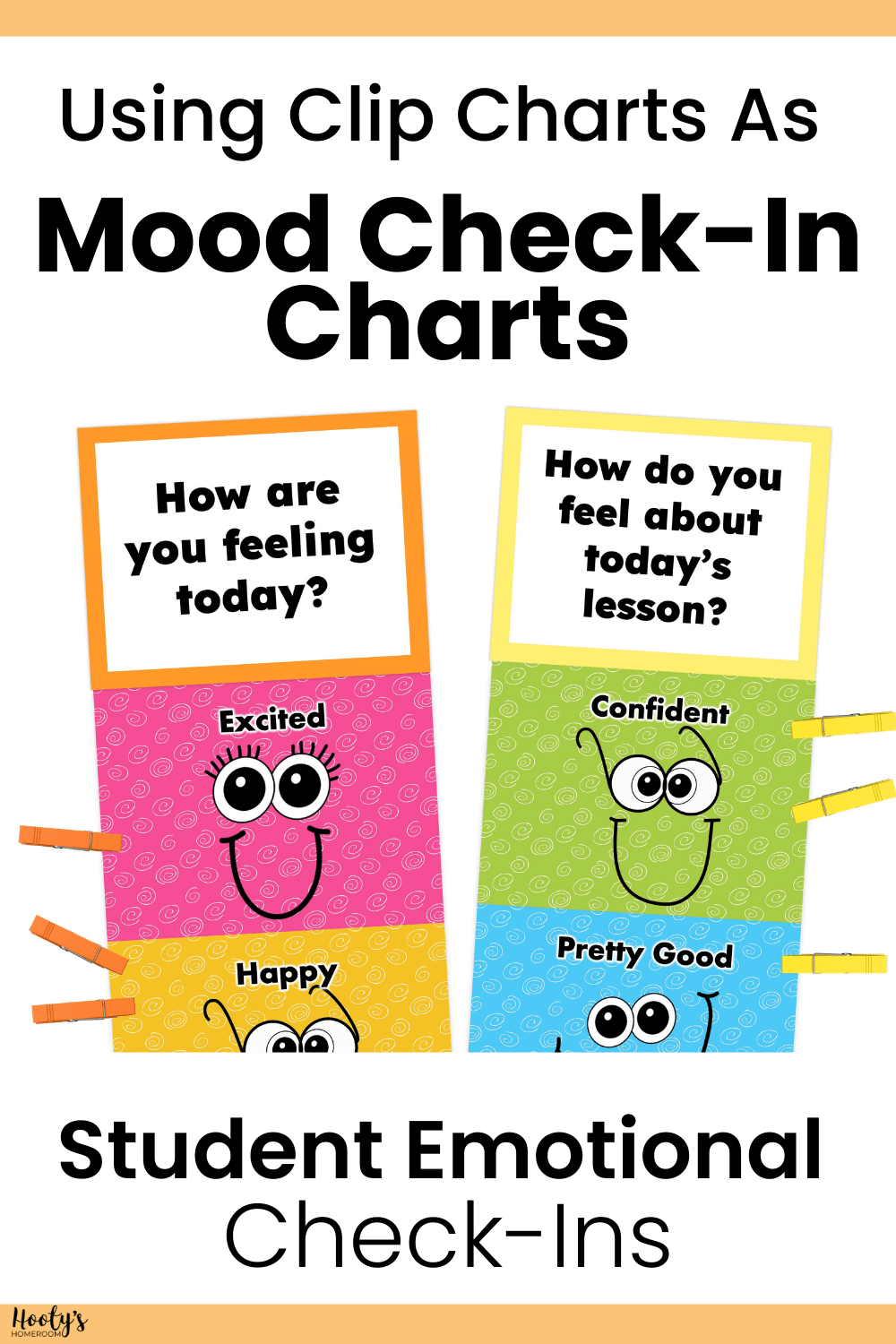 How to Use a Clip Chart as a Mood Check In Chart in Your Classroom ...
