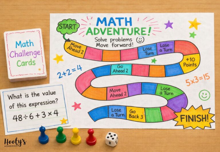 End of Year 5th Grade Math Review Games & Activities